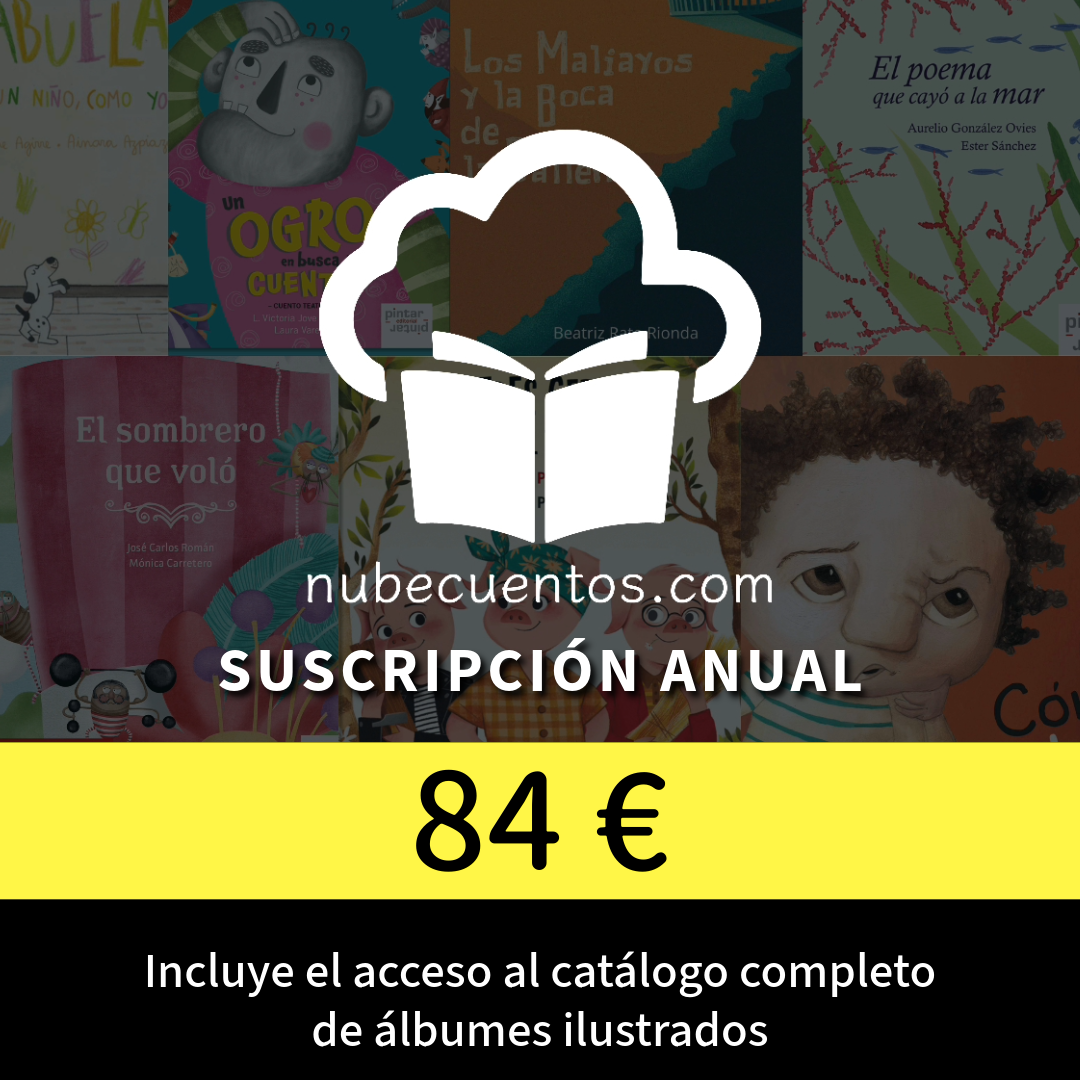 Suscripción anual nubecuentos / Biblioteca online de cuentos